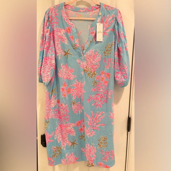 Lilly Pulitzer | Dresses | Lilly Pulitzer Colson Dress Multi Royal ...